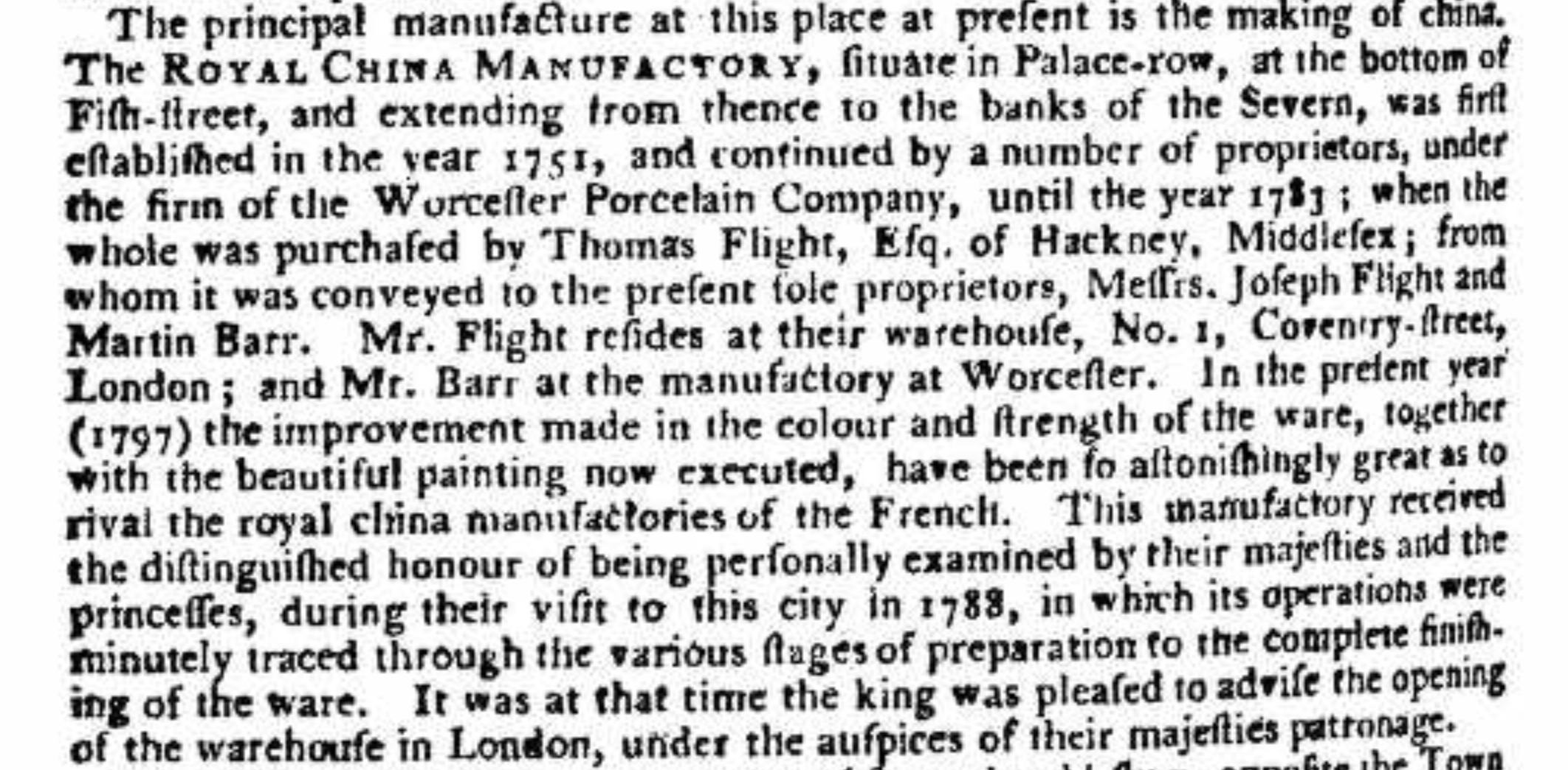 Thomas Flight and the Royal Worcester China Factory – The Lanyons